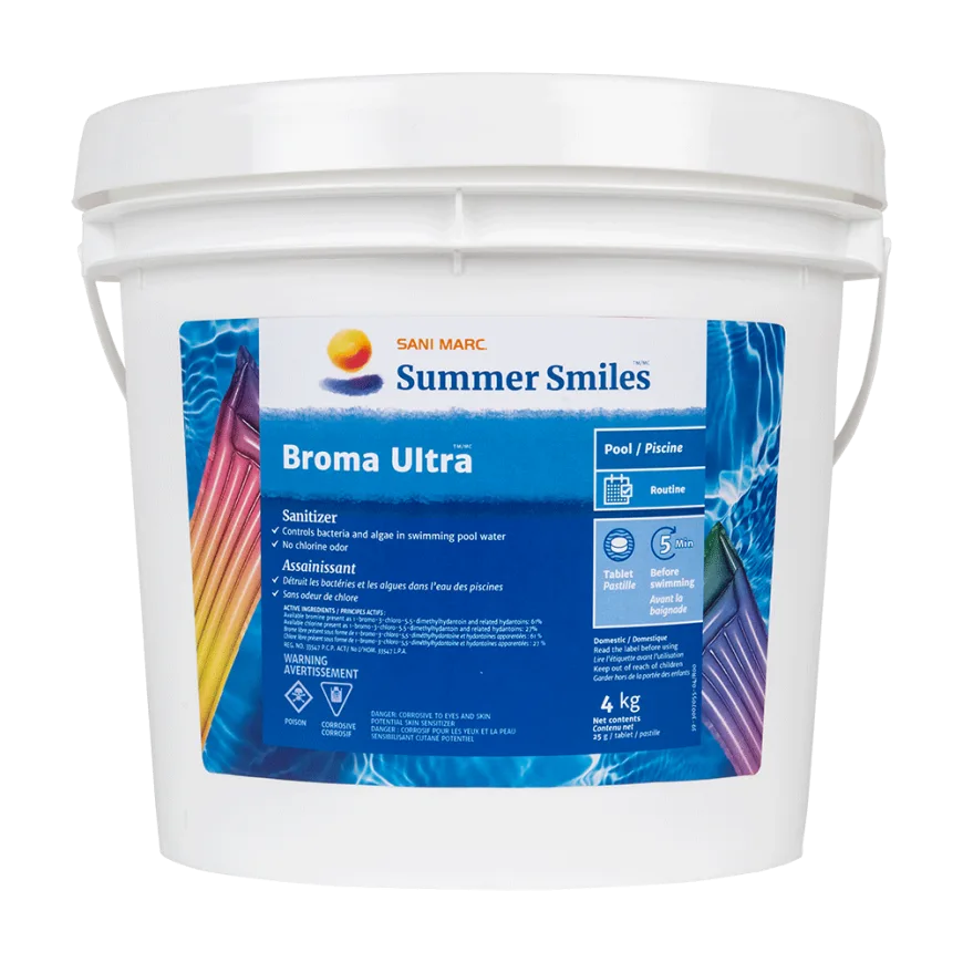 Summer Smiles Broma Ultra – (4 kg)-20g Tablets – J&J Pool Service Inc.